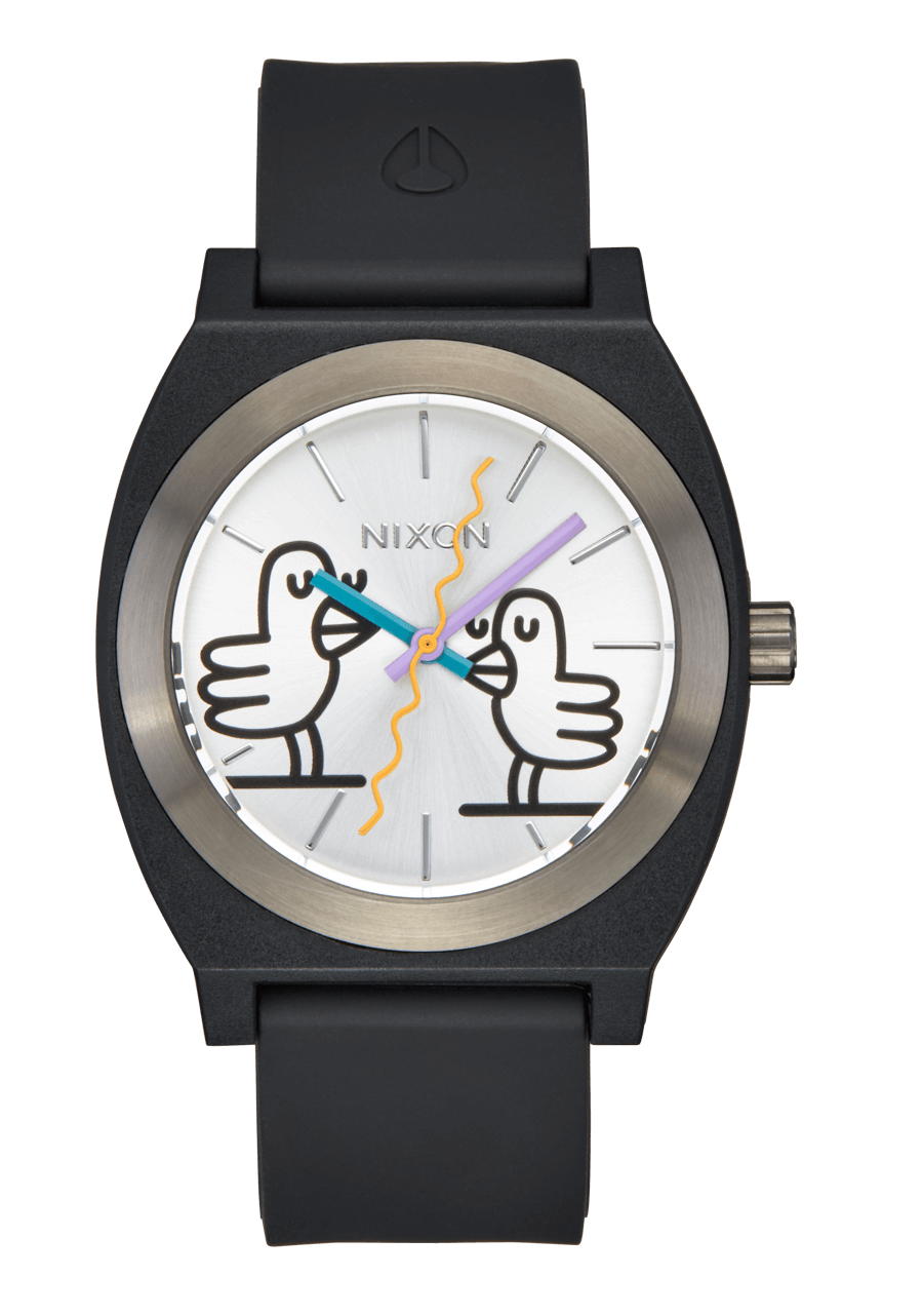 Hannah Eddy Time Teller OPP Watch | Black | Recycled Plastic – Nixon EU